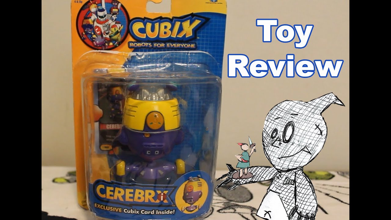 Toy Review - Cerebrx 4'' - Cubix: Robots for Everyone - YouTube