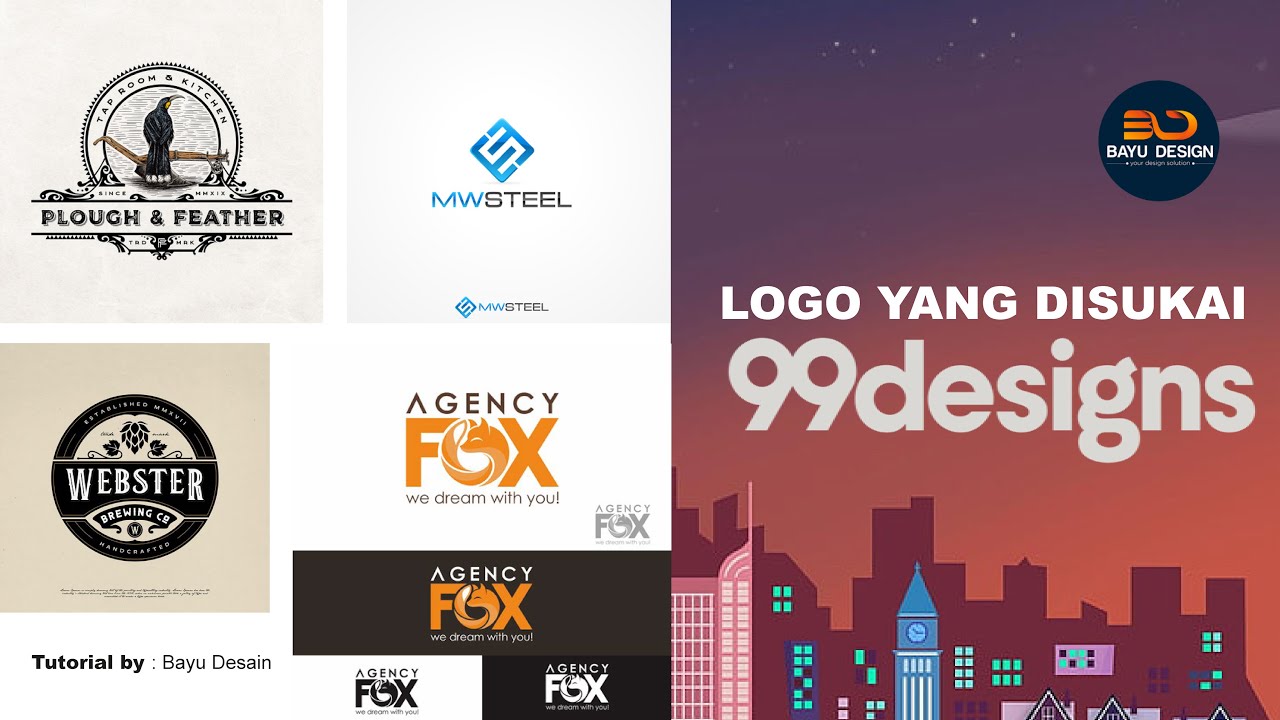 Kayak Gini Logo yang Paling Banyak Disukai 99design - YouTube