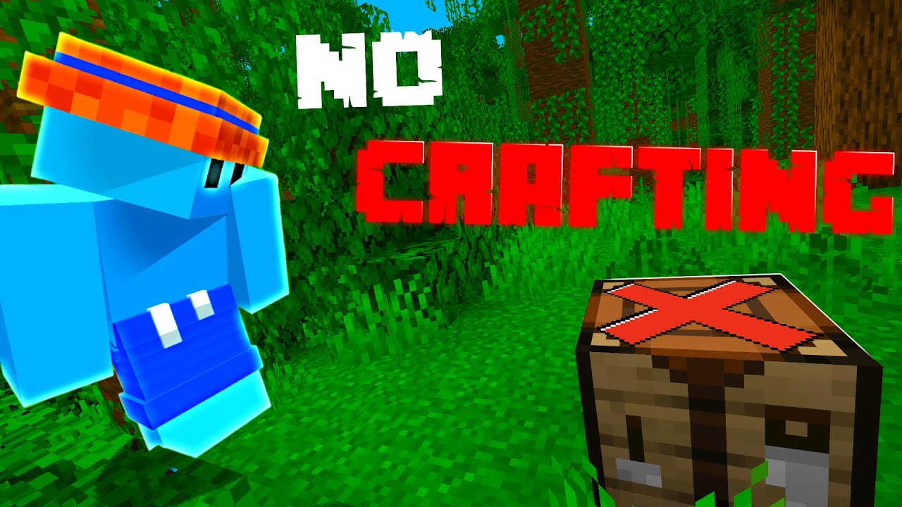 Is it Possible to Beat Minecraft WITHOUT Crafting? - YouTube