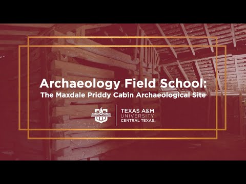 Searching for Artifacts: The Maxdale Priddy Cabin Archaeological Site ...