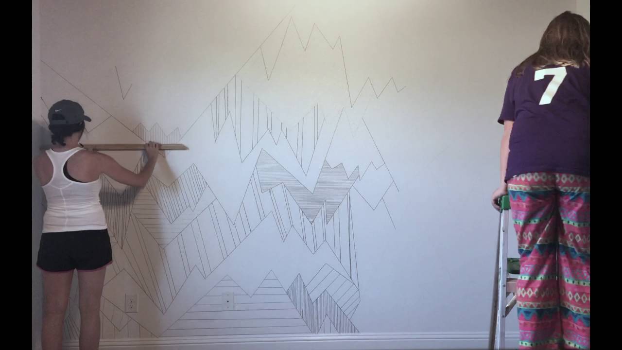 DIY Sharpie Wall - YouTube