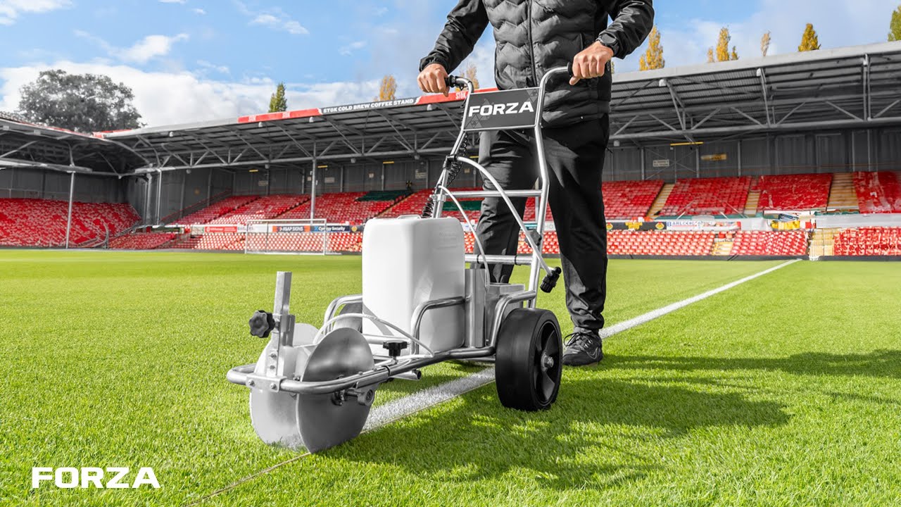 FORZA Triad Electric Line Marking Machine | High-quality lines on grass ...
