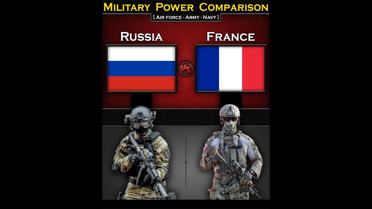 Russia vs France | Military Power Comparison 2024 | Global Power - YouTube