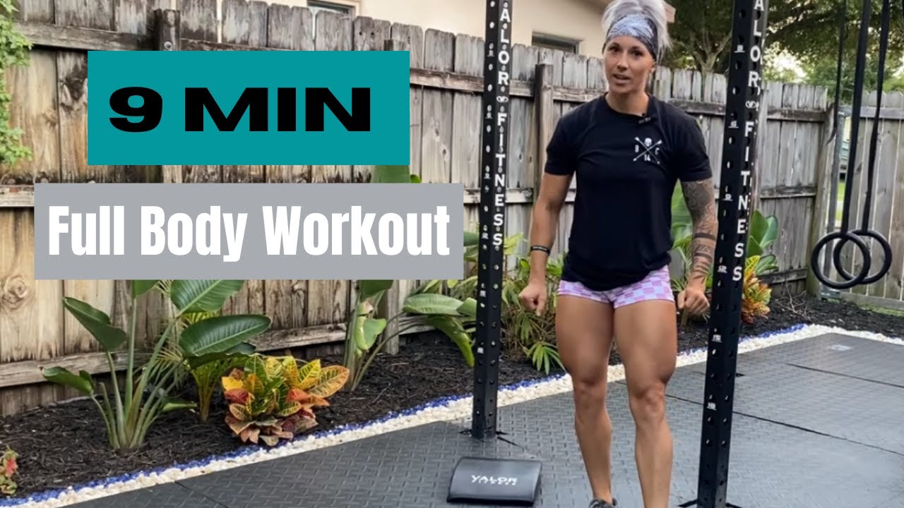 FULL BODY WOROUT | 9 minute - Dumbbell Workout - YouTube