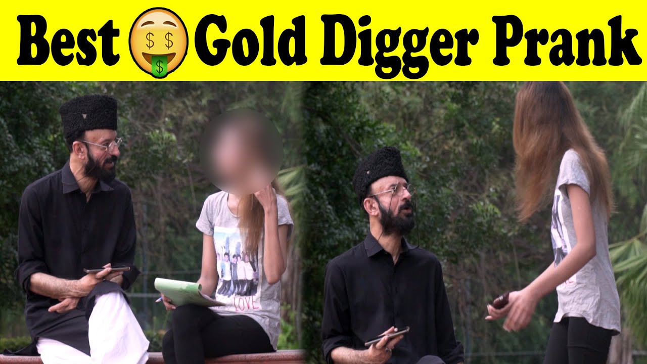 Best Gold Digger Prank | Allama Prankster | Funny | Lahore TV - YouTube