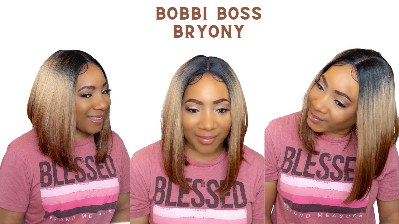 Bobbi Boss Synthetic Hair HD Lace Front Wig - MLF902 BRYONY --/WIGTYPES ...
