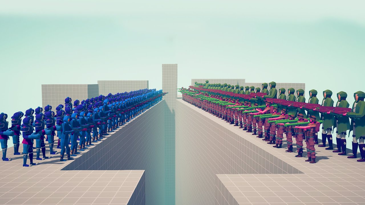 Totally Accurate Battle Simulato 😱 Army Soldier vs 100 Units - TABS ...