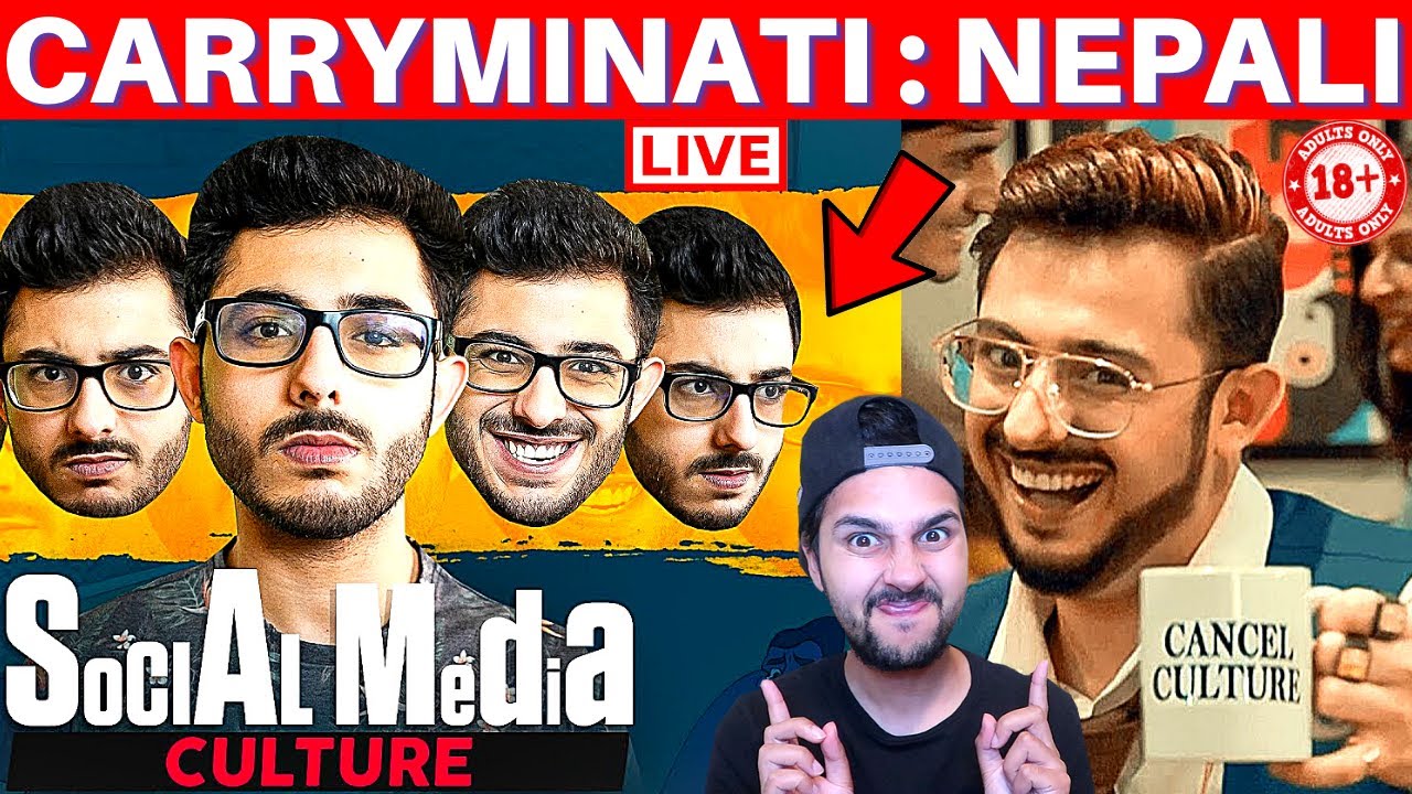 FIRST TIME NEPALI REACTING TO INDIAN YOUTUBER ROAST KING CarryMinati ...