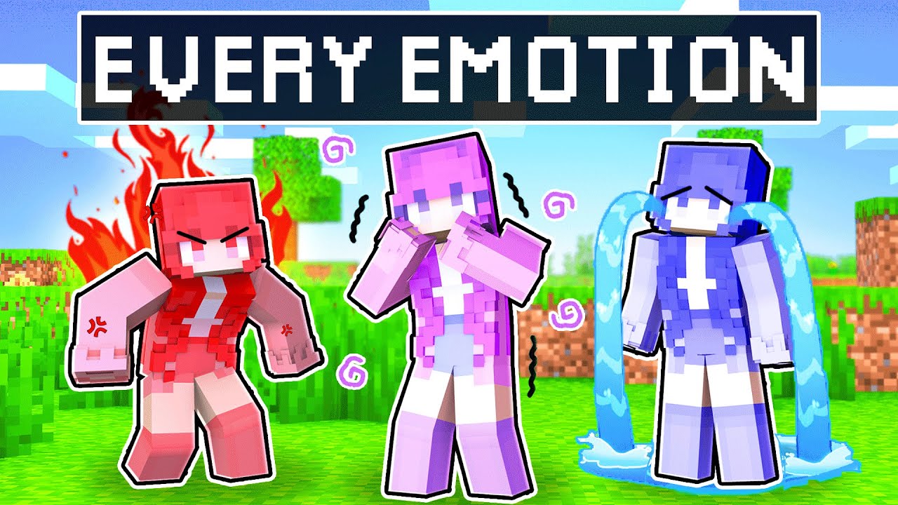 I Have EVERY EMOTION In Minecraft! - YouTube