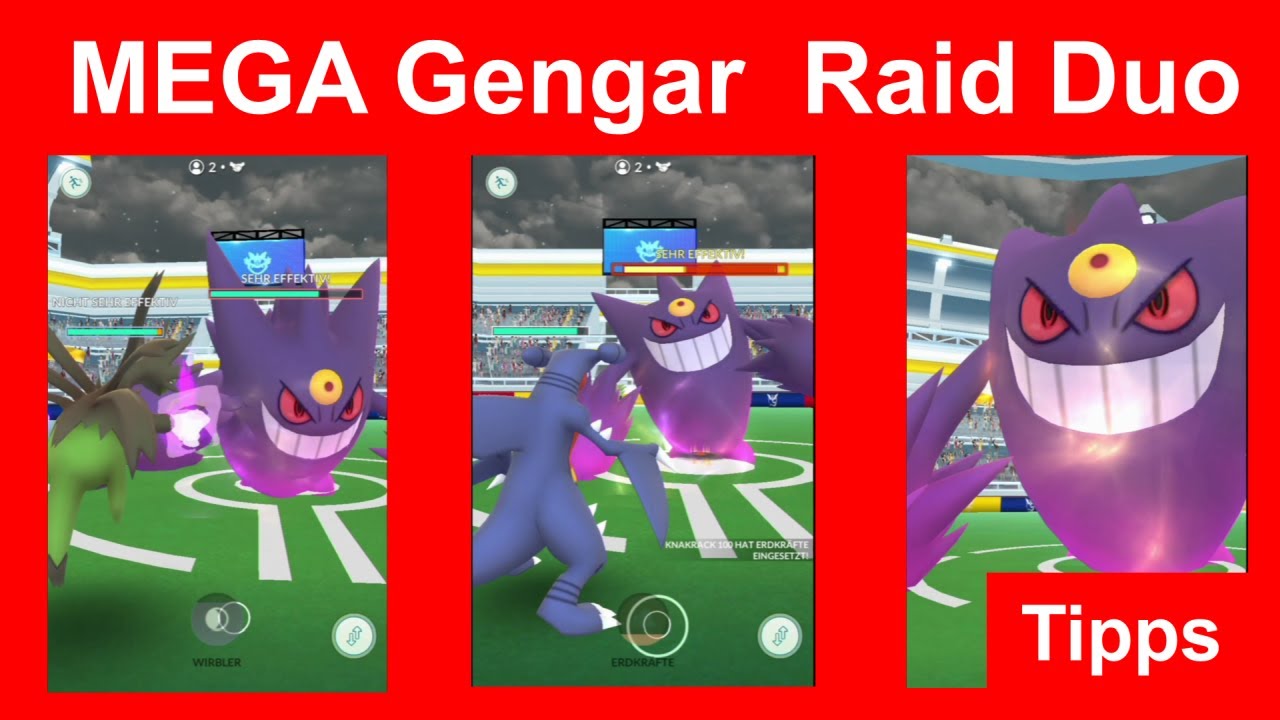 Mega Gengar Raid Duo gewinnen. Wie man Mega Gengar zu zweit besiegt ...