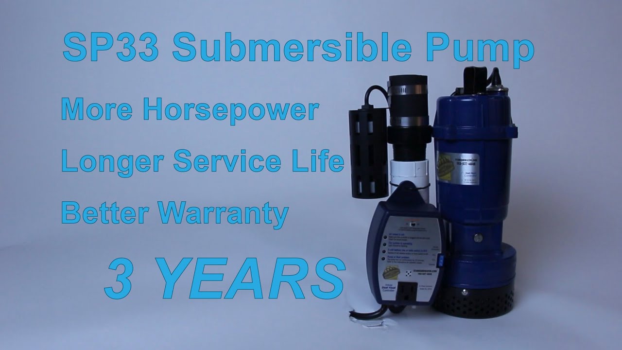 SP33 Submersible Pump - [2014] - YouTube