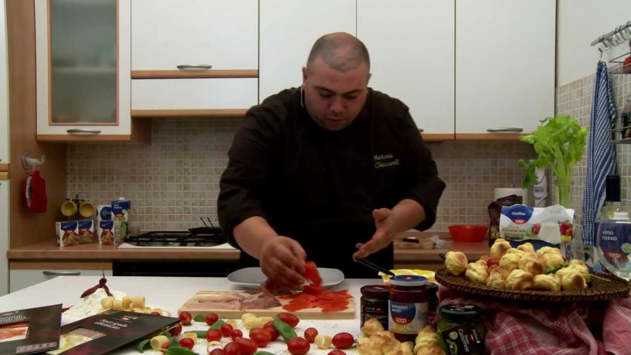 Cucina creativa Coop - Chef Antonio Chioccarelli - Salumeria Ittica - YouTube