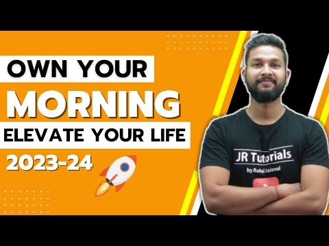 Own Your Morning Elevate Your Life | JR Talks | - YouTube