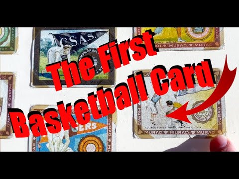 Found the First Basketball Card Ever Made; Flea Market Finds - YouTube