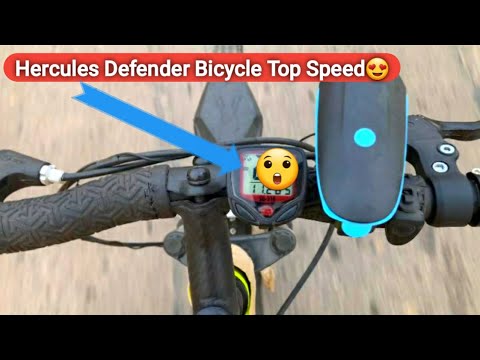 HERCULES Defender 27.5 T Mountain Cycle Top Speed - YouTube
