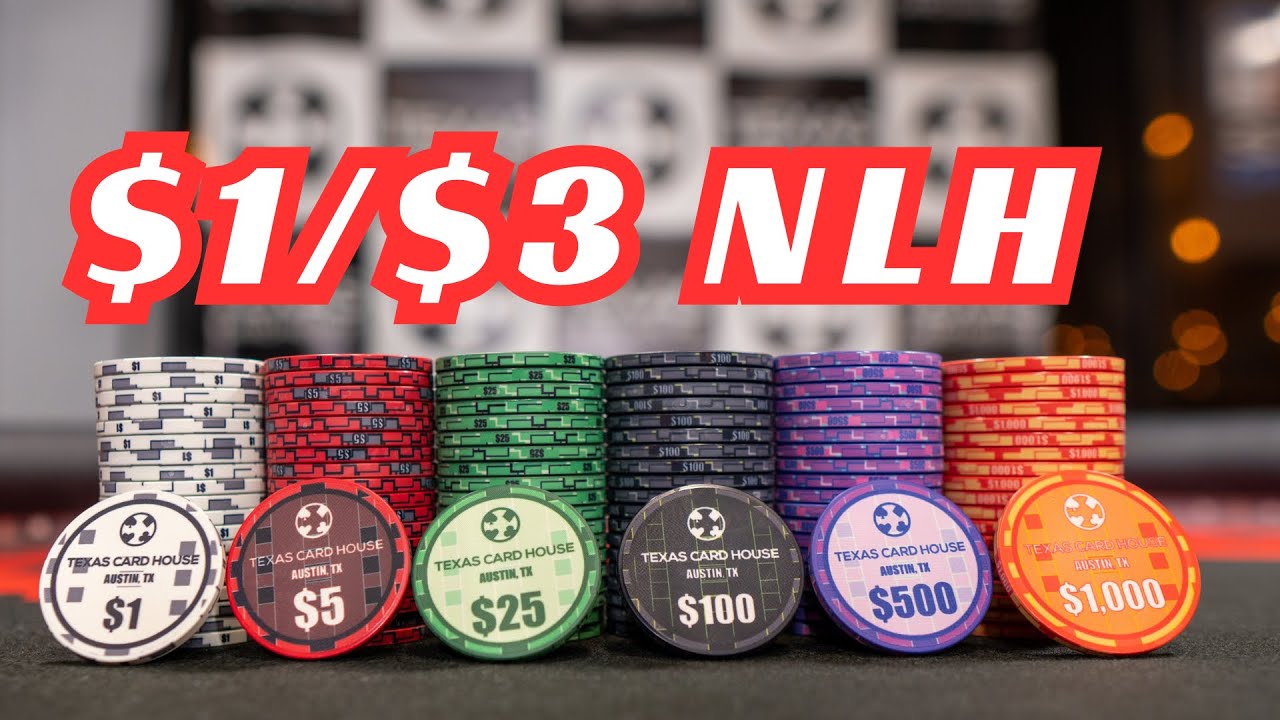 $1/$3 No-Limit Hold'em Poker Cash Game From TCH LIVE Austin - YouTube