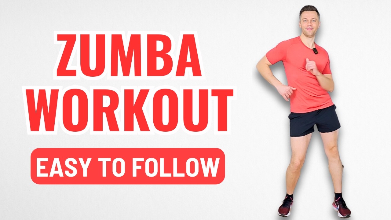 7-Min EASY ZUMBA For Beginners (Exercise to burn fat & lose weight at ...