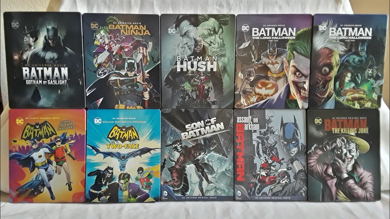 Unboxing DC Animated Steelbook Collection Part 2 - YouTube