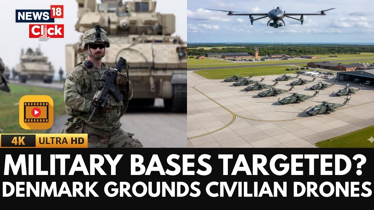 Drone Attacks Denmark Military Bases