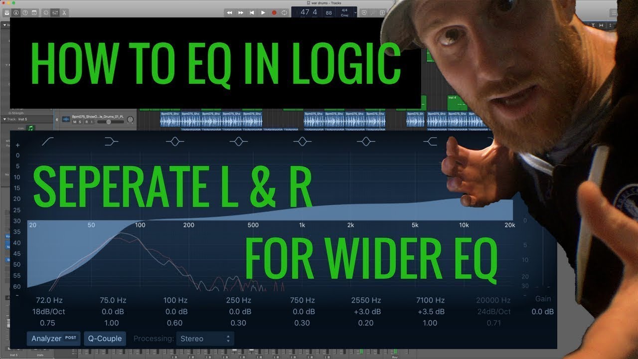 Seperate left and right logic x - How to EQ Sides in Logic Pro X ...