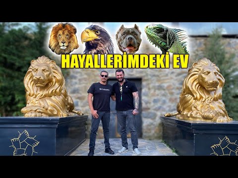 TÜRKİYEDE TEK | HAYALLERİMDEKİ EV | ASLAN | KARTAL | YILAN | YOK YOK ! | ÇERKES CENGİZ ŞIKLAROĞLU
