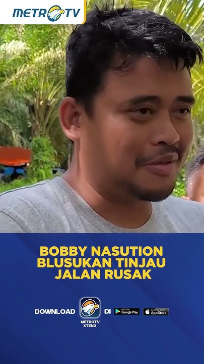 Bobby Nasution Blusukan Tinjau Jalan Rusak #shorts - YouTube