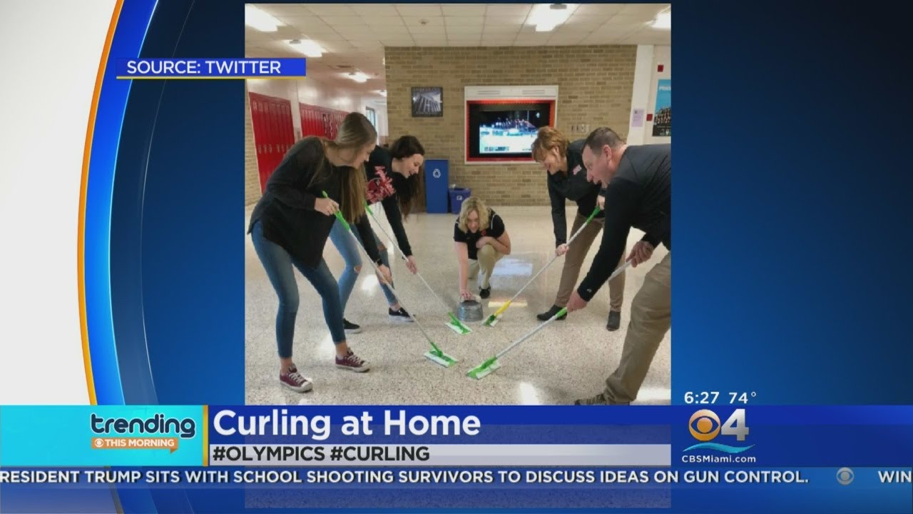 Trending: Curling At Home - YouTube