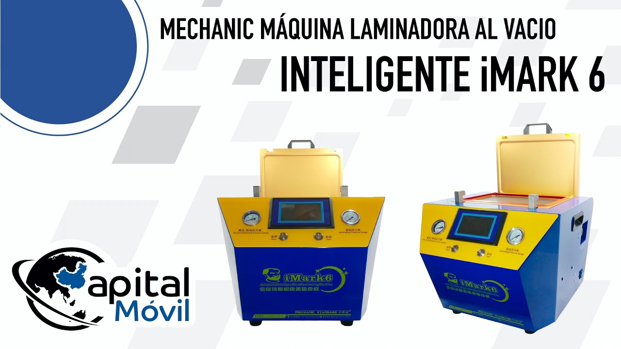 LAMINADORAS MECHANIC, iMARK 3, iMARK 6, DE DOBLE PRESIÓN. - YouTube