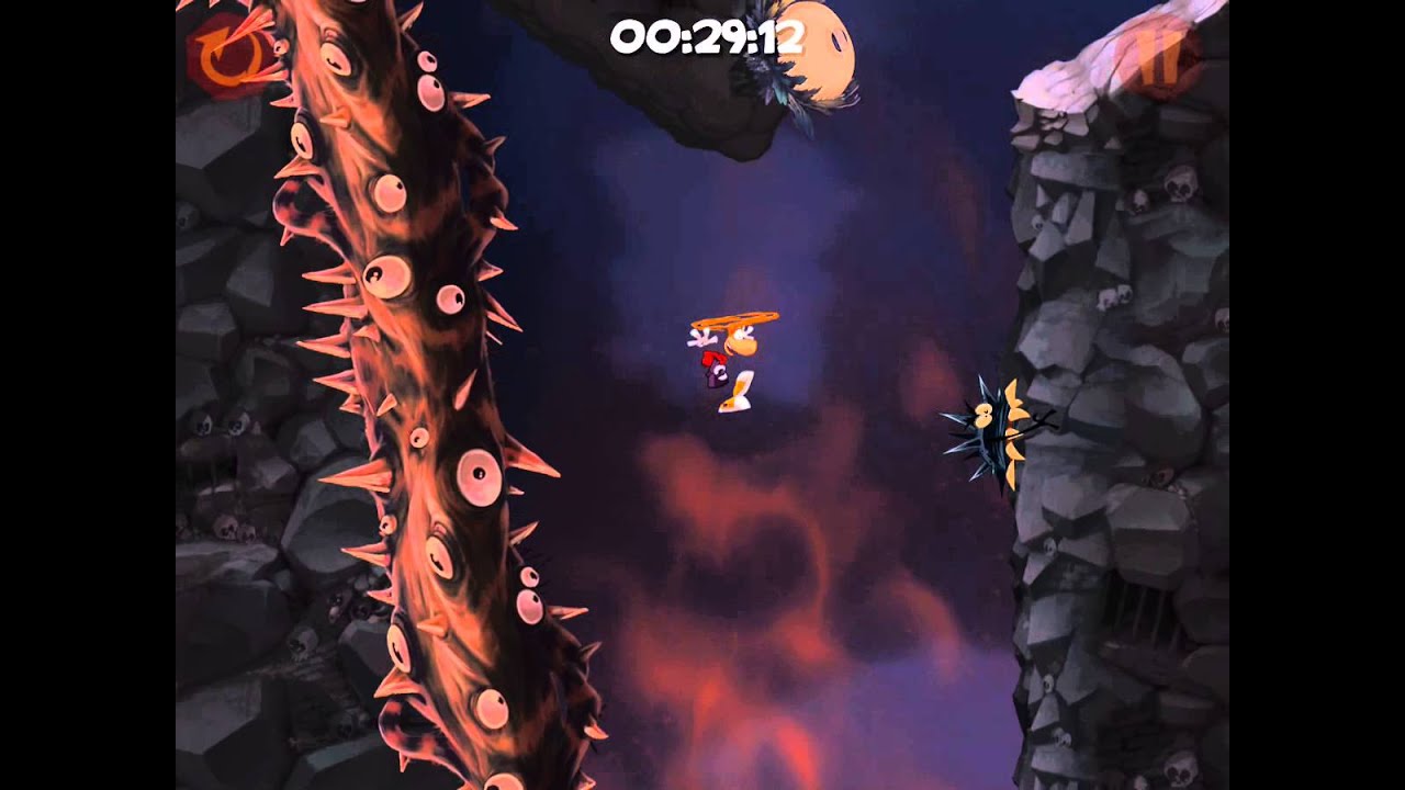 Rayman Run: Level 3-10 (C'mon Death hurt me plenty) - YouTube