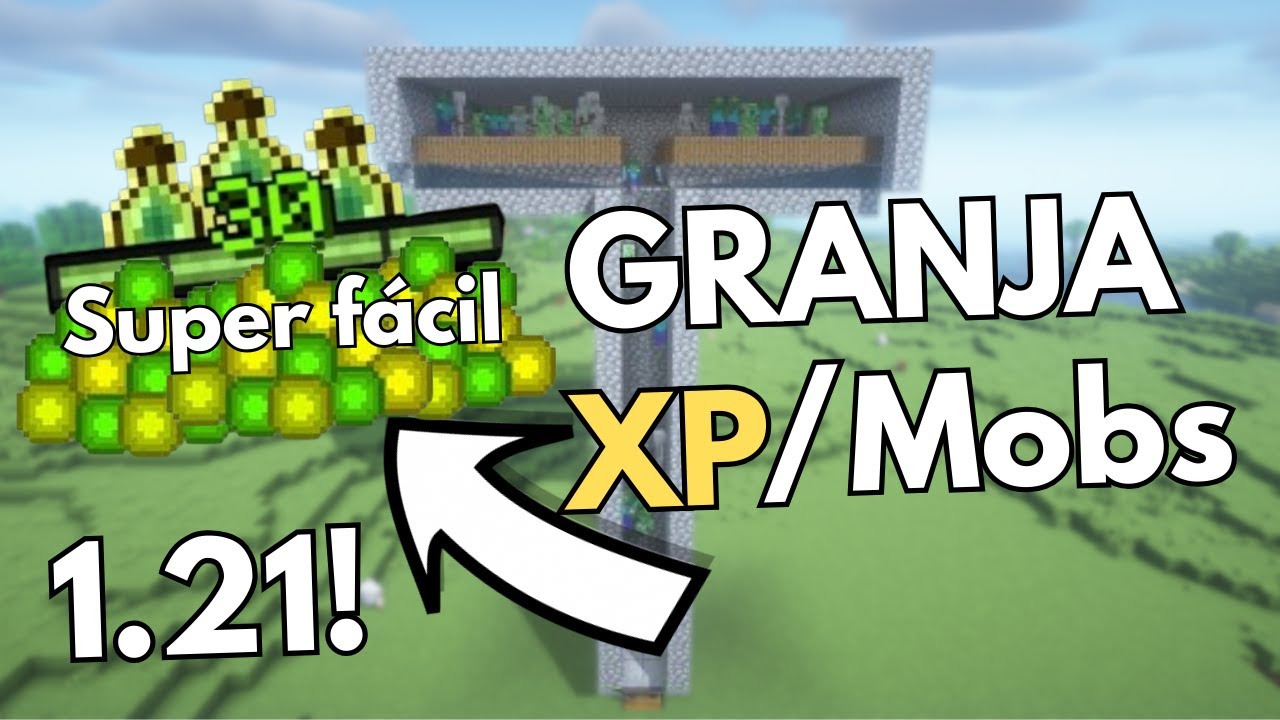 Esta es LA MEJOR Granja de EXPERIENCIA para Minecraft Java y Bedrock 1. ...