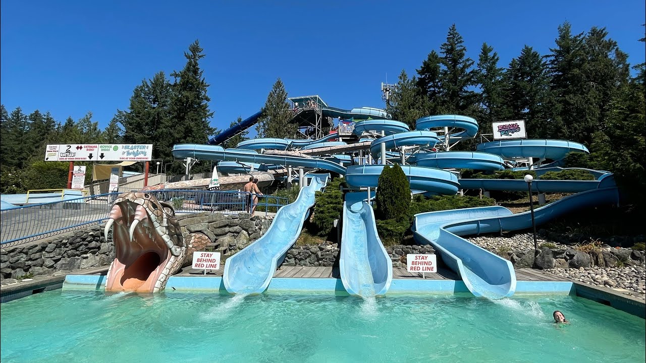 Cultus Lake Water Park Cabanas and View Tour - YouTube