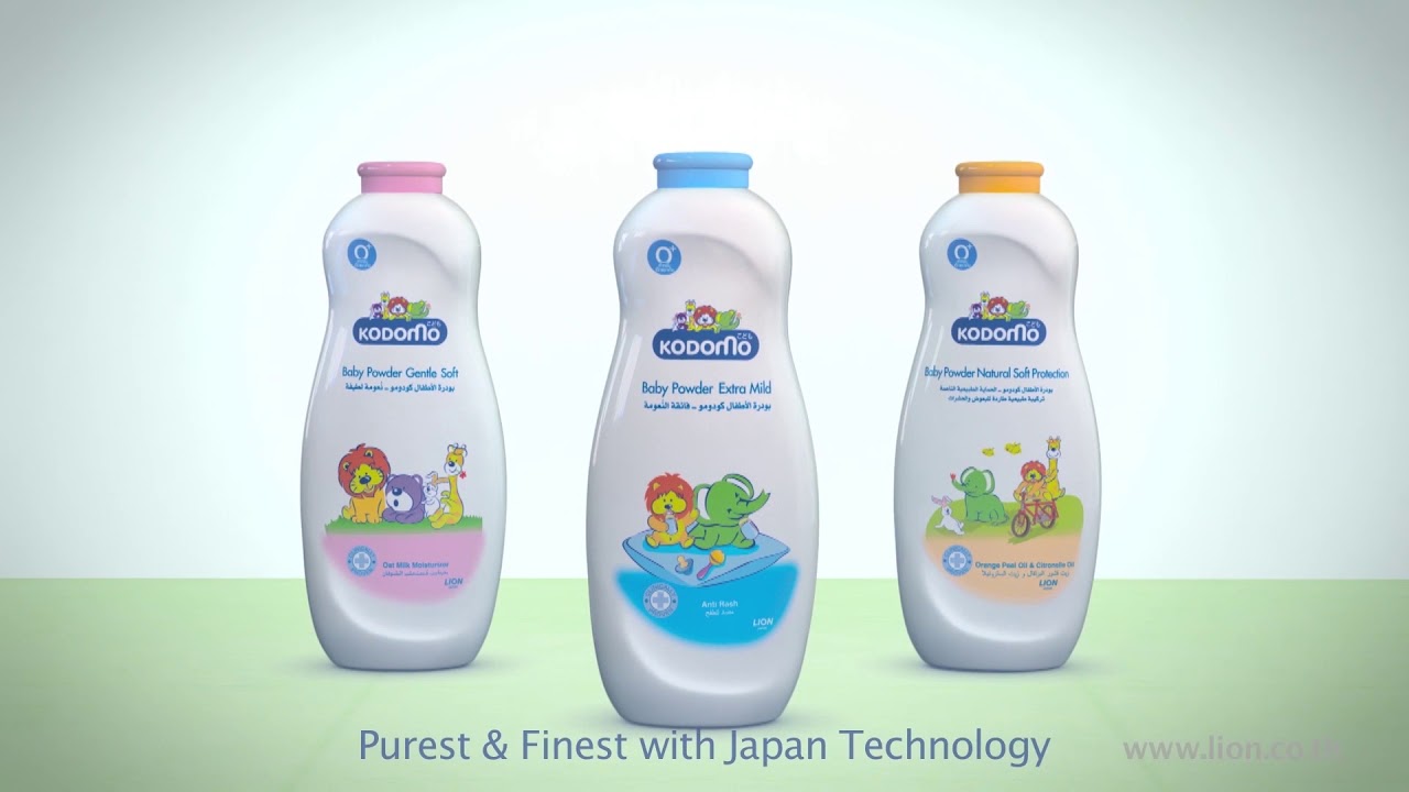 KODOMO BABY POWDER 6 Sec Arabic - YouTube