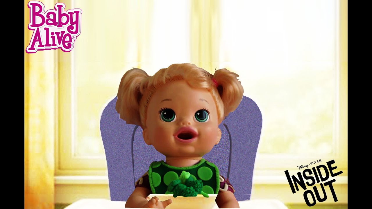 BABY ALIVE SNAKIN PLAY DOH "BABY RILEY " INSIDE OUT INSPIRED COSTUME ...