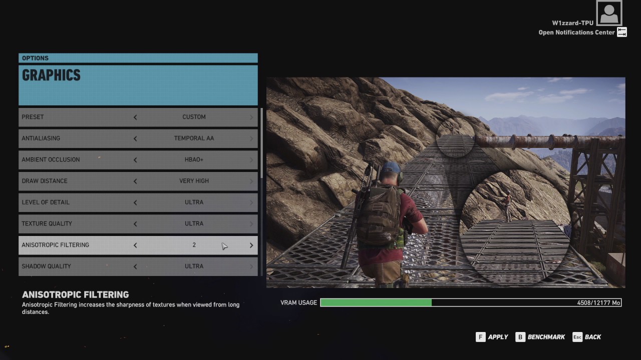 Ghost Recon Wildlands PC Graphics Settings - YouTube