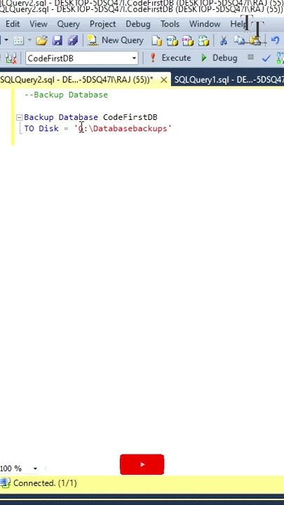 How To Backup Databases In Sql Server Part 11 Beginners Sqlqueries Sqlserver Database