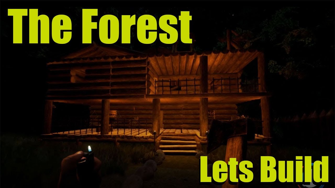 The Forest - Creative building for fun Pt 3 (Defending the House) - YouTube