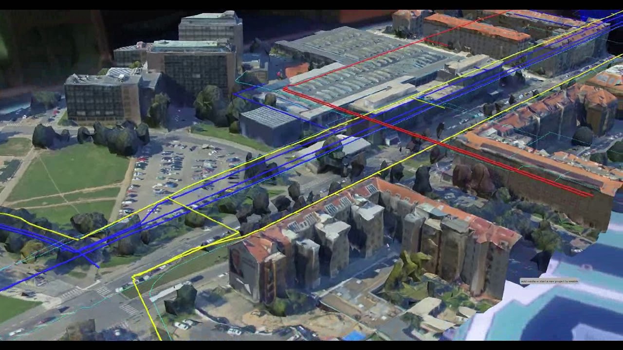 Holographic table concept for smart cities - YouTube
