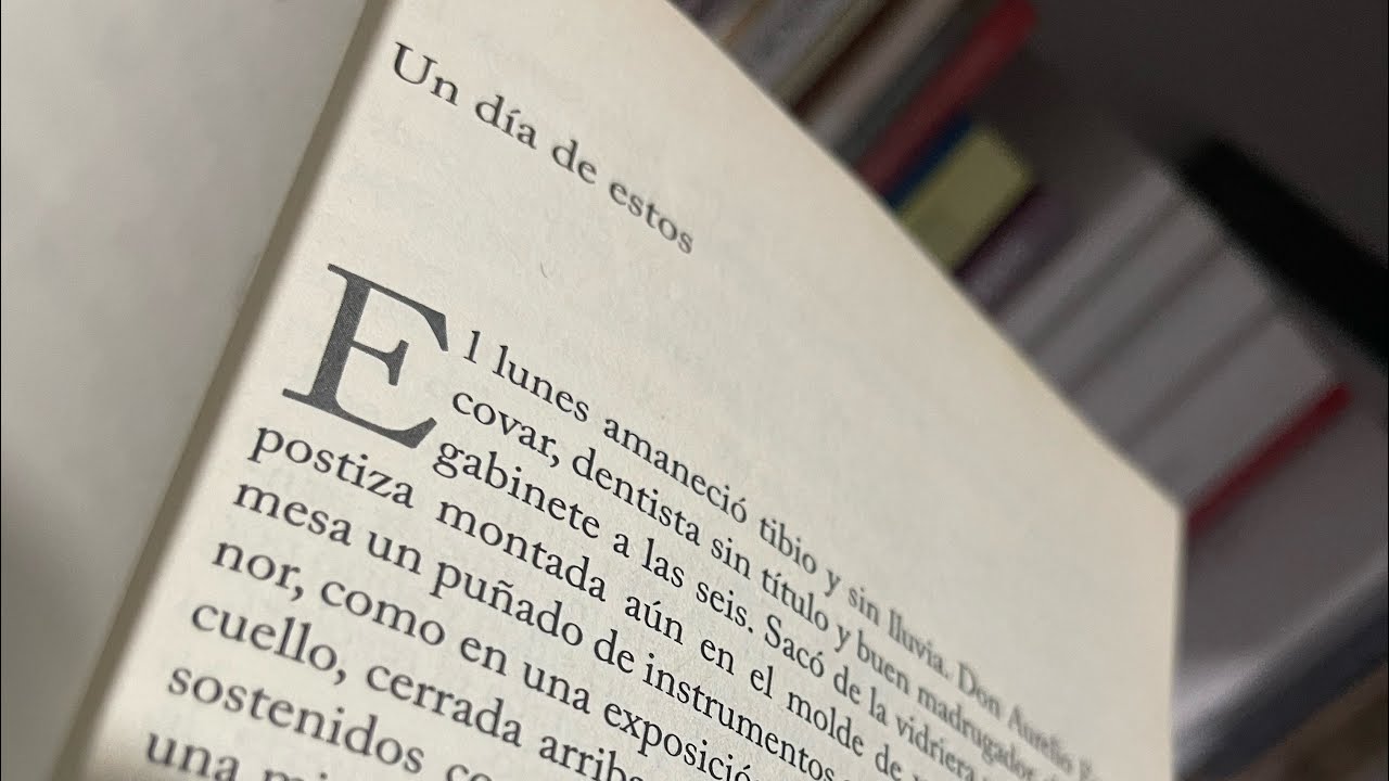Podcast En Voz Alta: “Un día de estos”, cuento de Gabriel García Márquez - YouTube