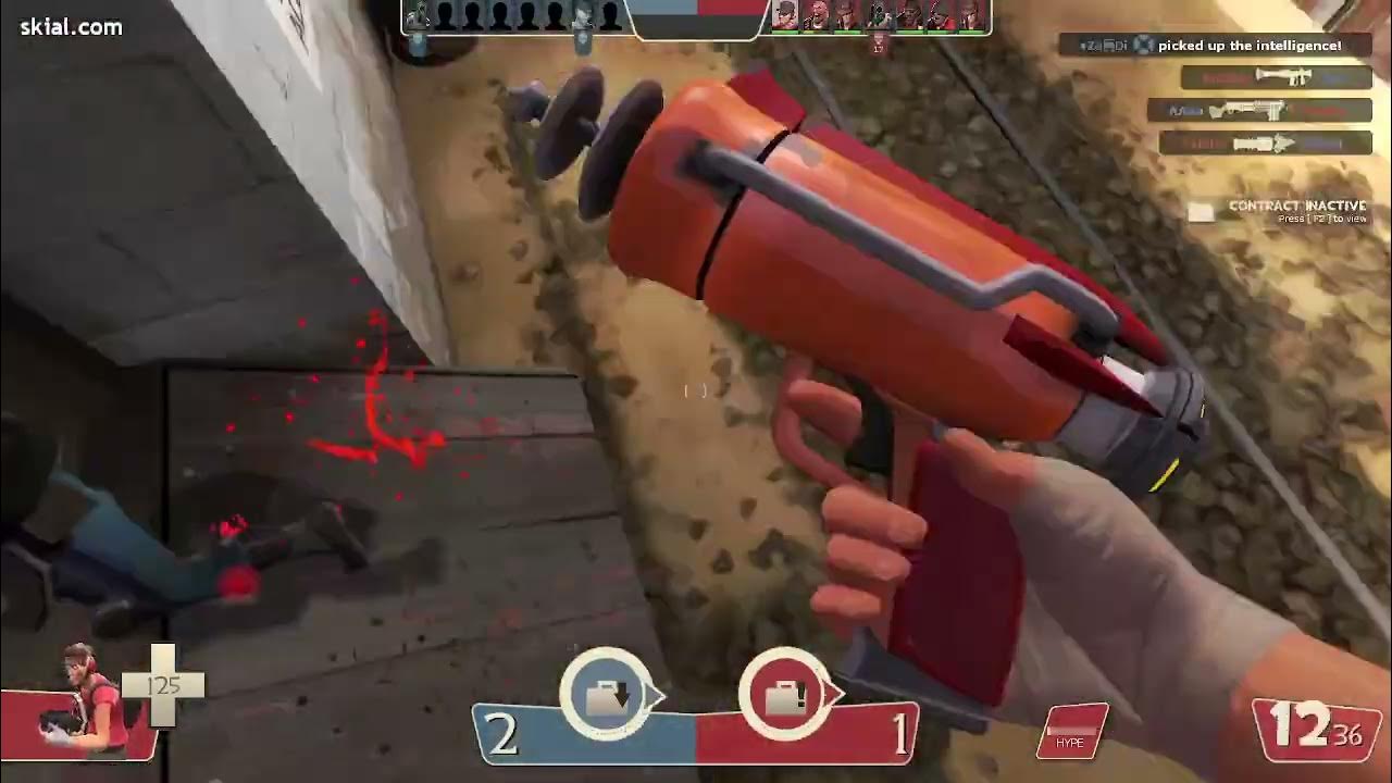 playing TF2 in Skial server - YouTube