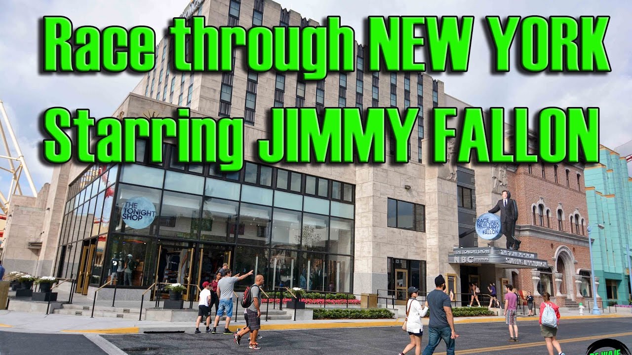 Race through New York Starring Jimmy Fallon- Universal Studios Orlando ...