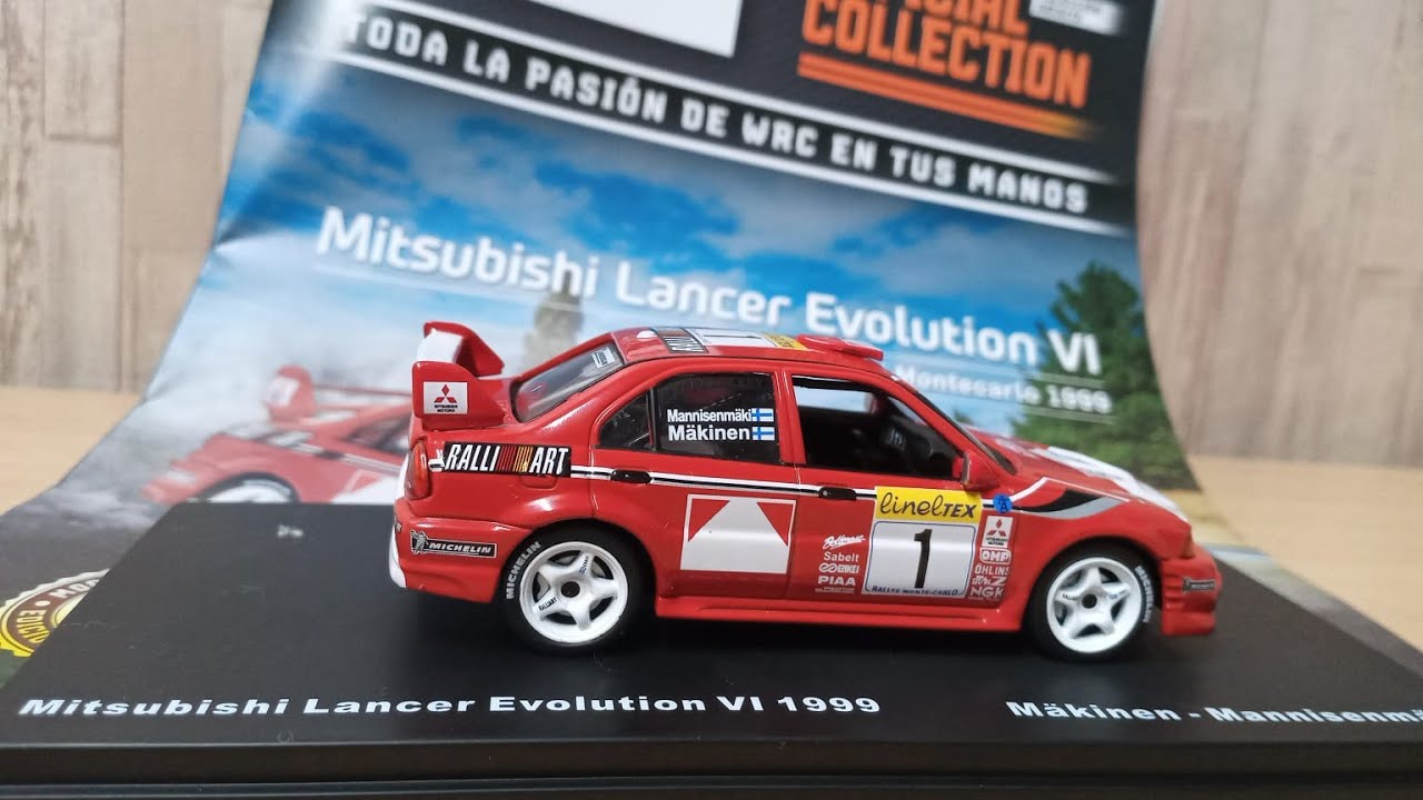 Mitsubishi Lancer Evolution VI (1999) WRC#20 - YouTube