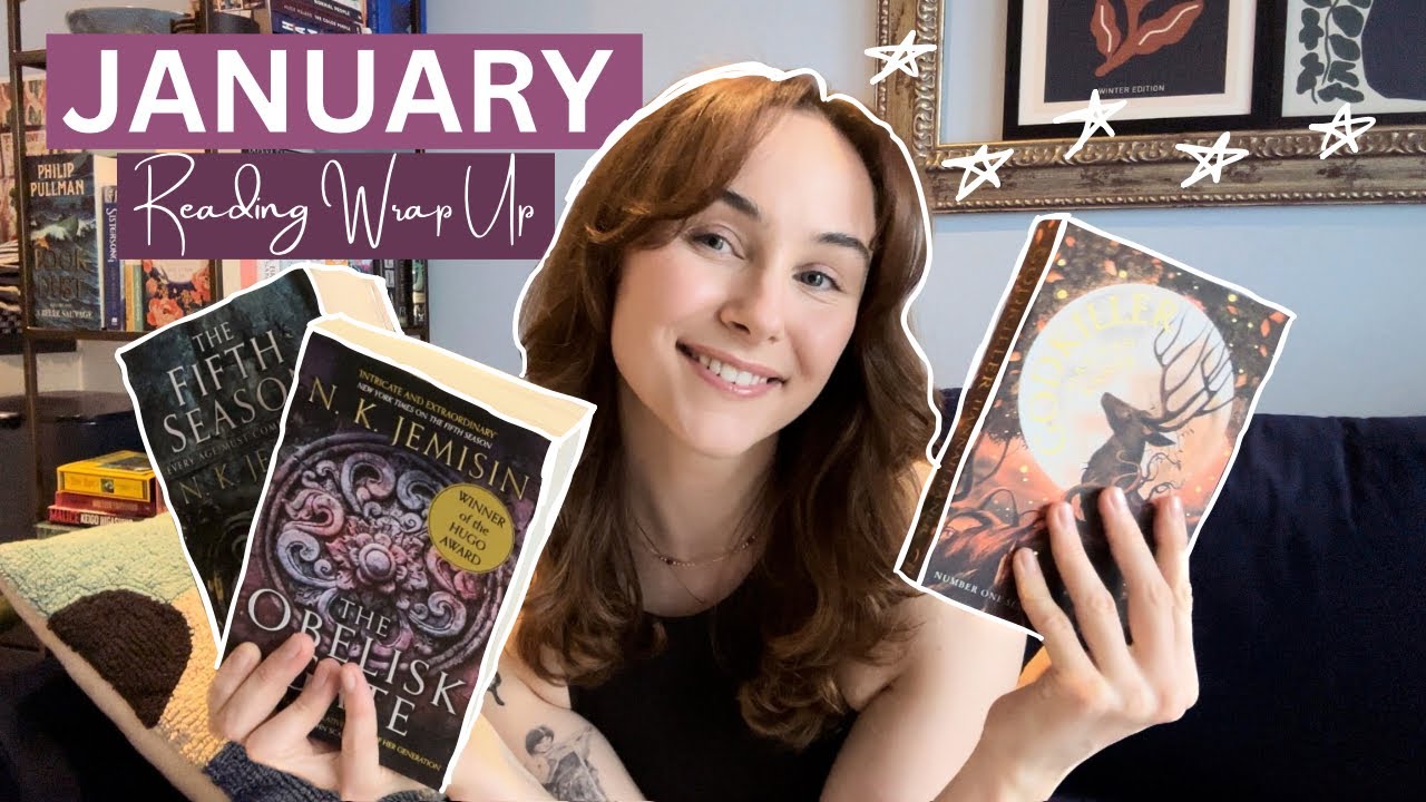 I read 6 books this month 📖 | January Reading Wrap Up - YouTube