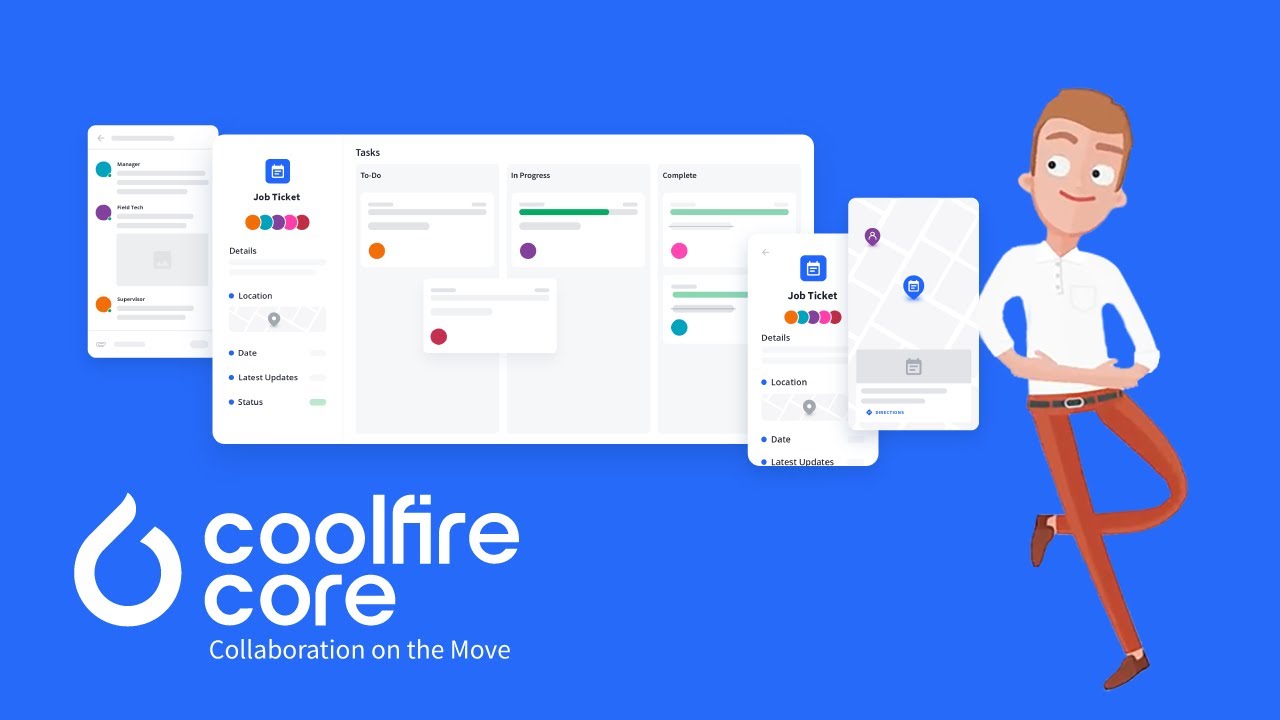 Coolfire Core: Collaboration Software for Teams on the Move - YouTube