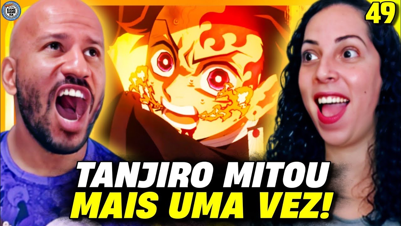 KBÇAS ROLARAM! TANJIRO MITOU! DEMON SLAYER KIMETSU NO YAIBA EP 49 ...