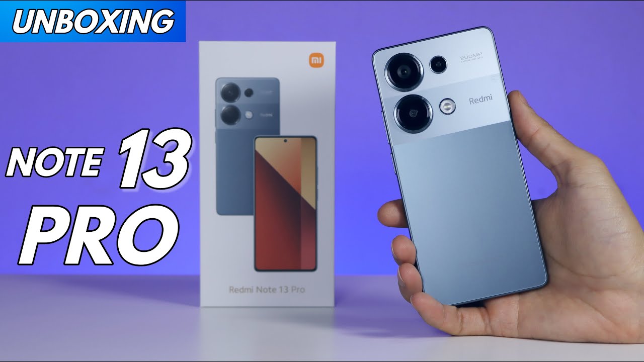 Xiaomi Redmi Note 13 Pro 4G ️Unboxing & Primeras Impresiones 😱 - YouTube