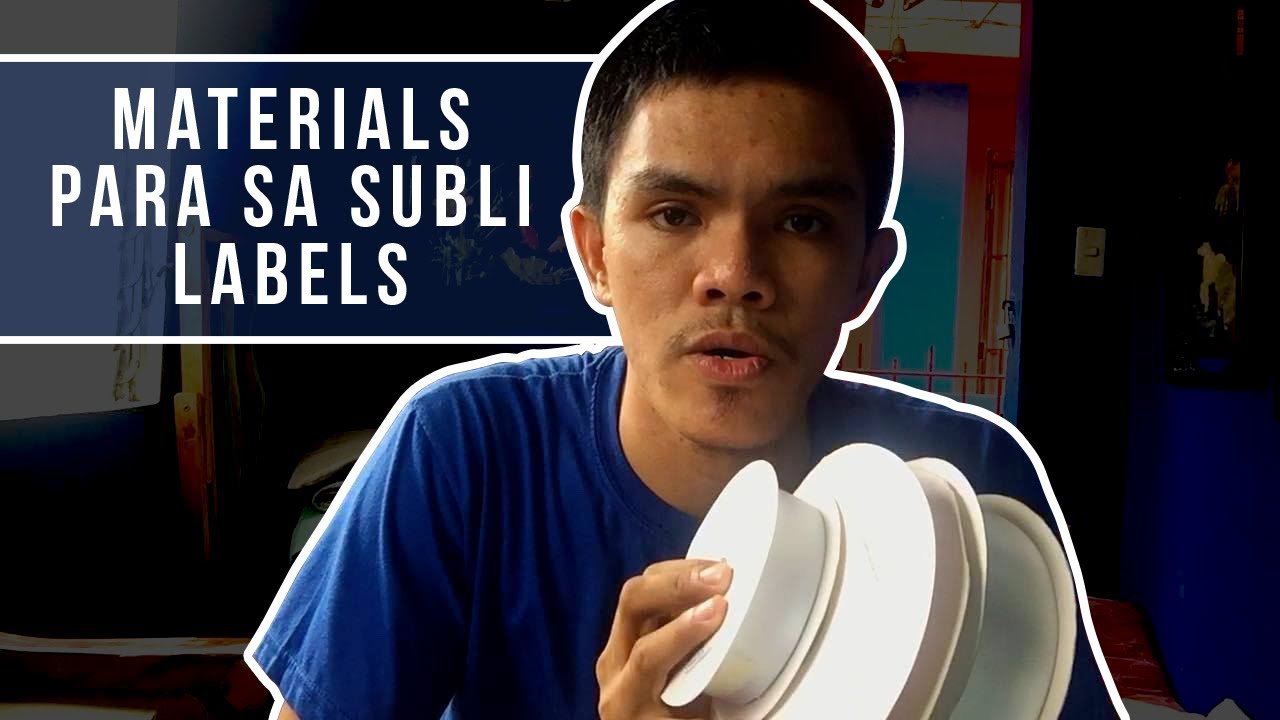 ANO ANG MGA MATERIALS PARA SA SUBLI LABELS FOR CLOTHING LINE | MAENAN ...