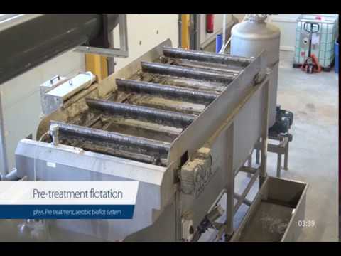 Marel Water Treatment at a rendering facility