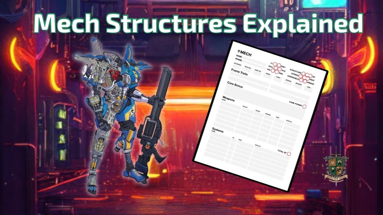 Lancer RPG Basics: Understanding Mech Skills, Structures & Statistics ...