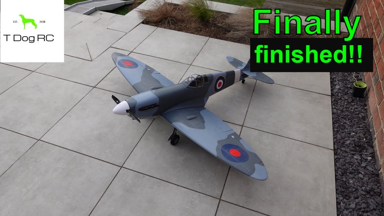 VQ Models Spitfire - Part 4 - Finishing at last!! - YouTube