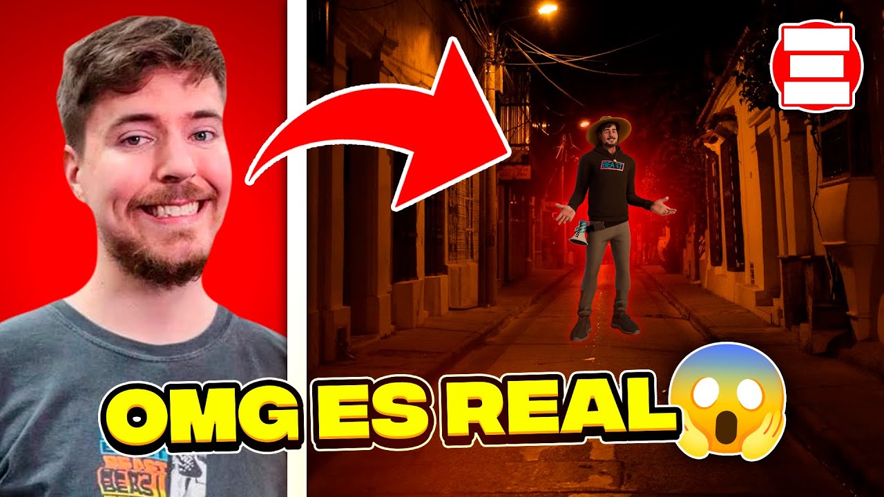 5 MR BEAST Reales Captados en CÁMARA 100% Real no feik 😱 | DreiseN ...